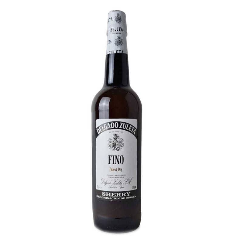 VINHO DELGADO ZULETA JEREZ FINO 750 ML - VINHO DELGADO ZULETA JEREZ ...