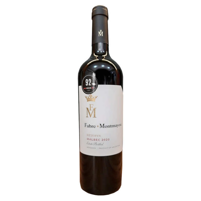 VINHO FABRE MONTMAYOU MALBEC RESERVA 750 ML - VINHO FABRE MONTMAYOU ...