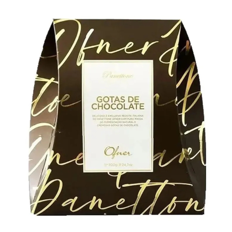 PANETONE OFNER GOTAS DE CHOCOLATE 700G - PANETONE OFNER GOTAS DE ...