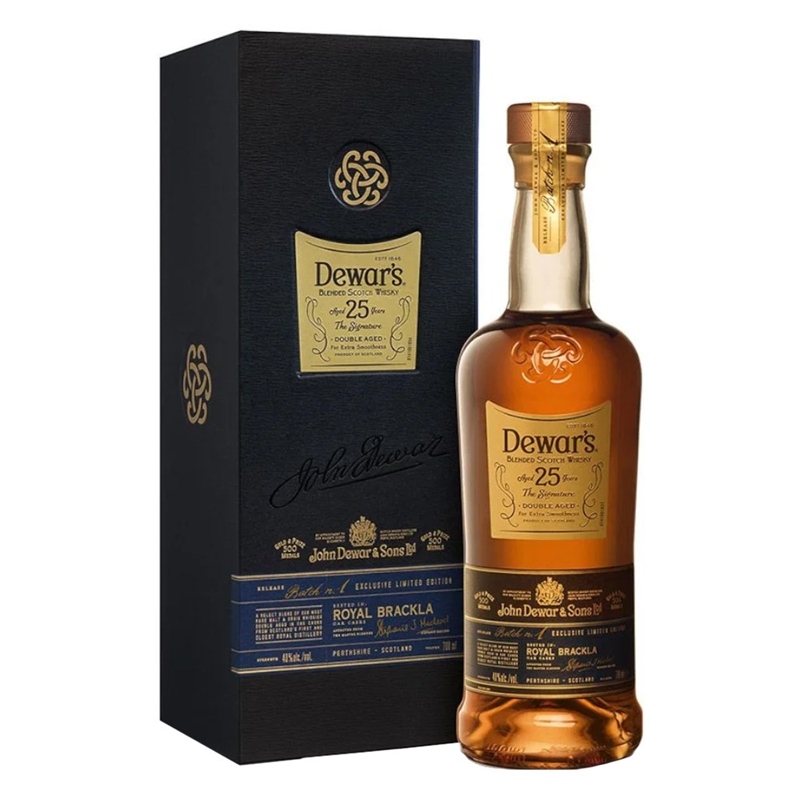 WHISKY DEWARS 25 ANOS 750 ML - WHISKY DEWARS 25 ANOS 750 ML - Dewars
