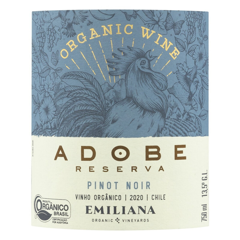 VINHO ADOBE PINOT NOIR 750 ML - VINHO ADOBE PINOT NOIR 750 ML - GERAL