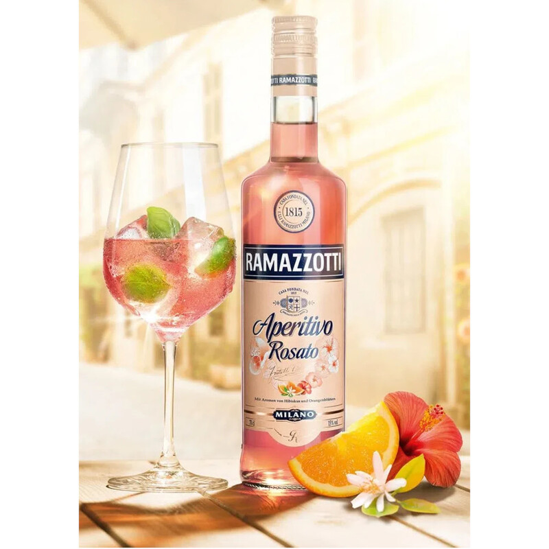 APERITIVO RAMAZZOTTI ROSATO 750 ML - APERITIVO RAMAZZOTTI ROSATO 750 ML ...